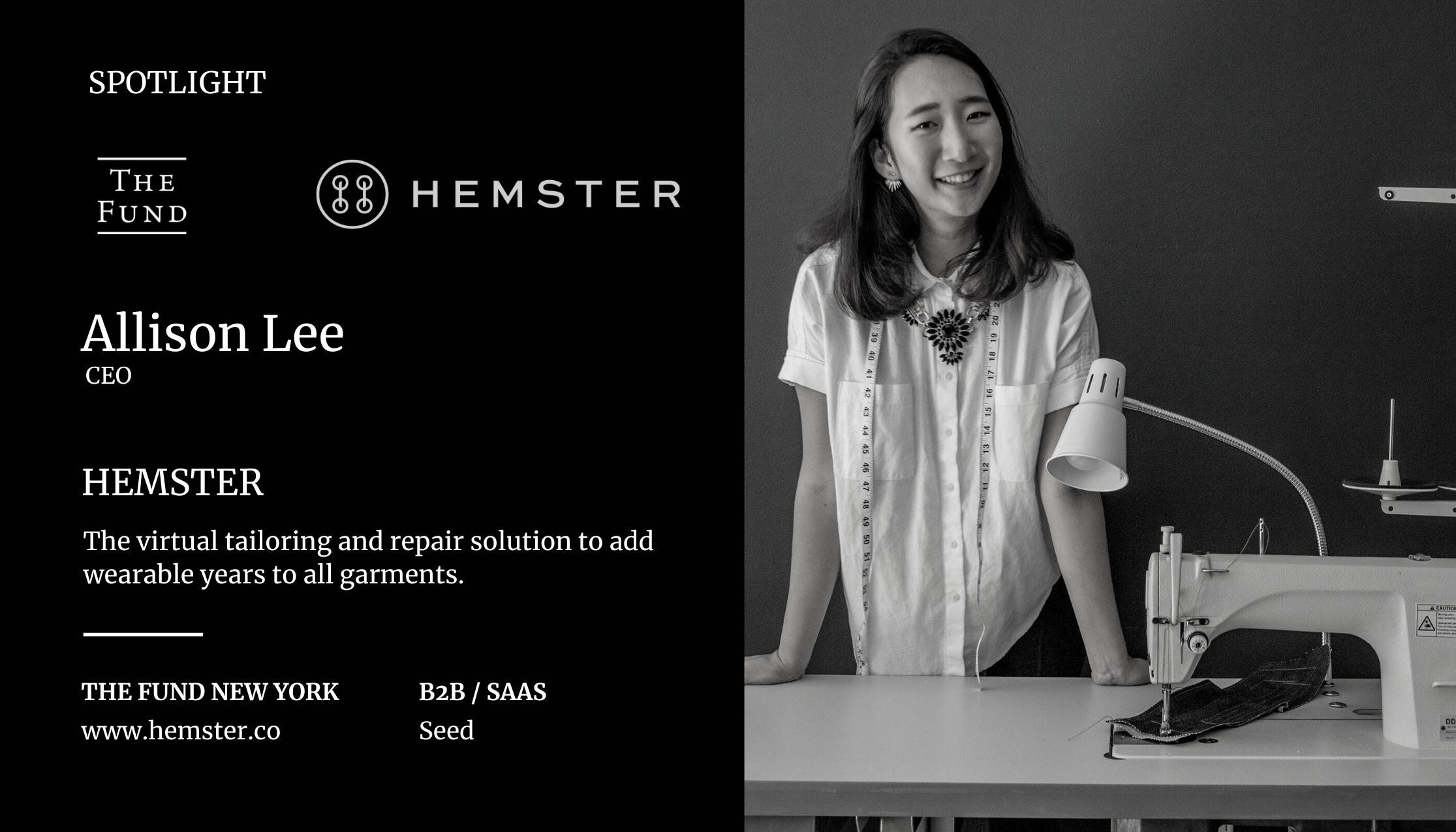 The Fund Founder Spotlight Interview: Allison Lee of Hemster
