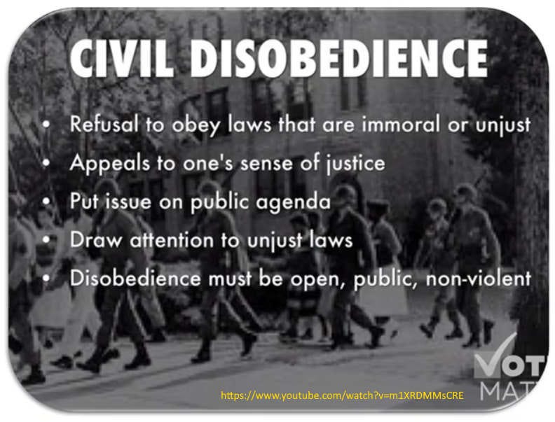 A Handy Guide to Civil Disobedience - by Just call me Jack