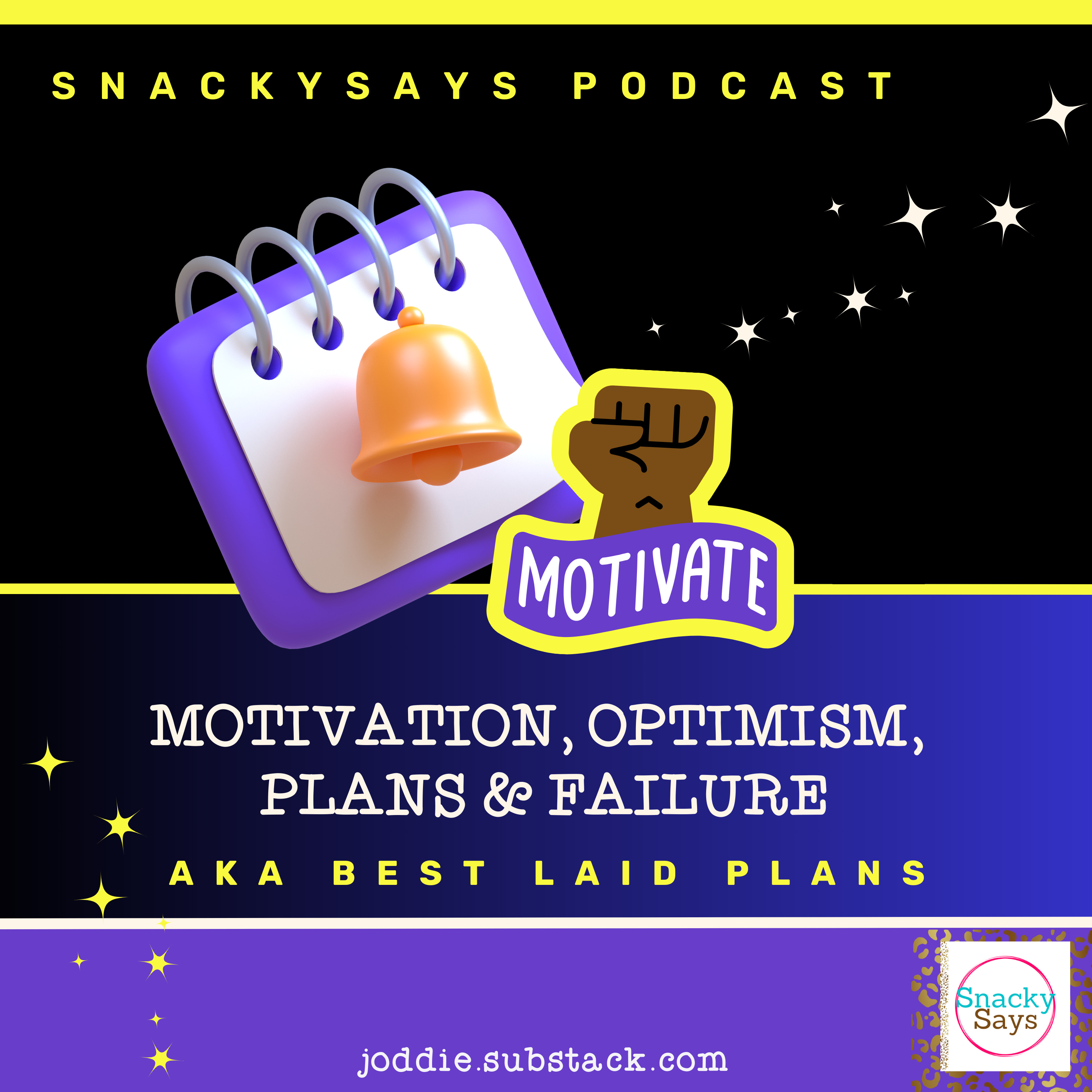 Goals, Motivation, Optimism,& Failure - by Joddie Taylor