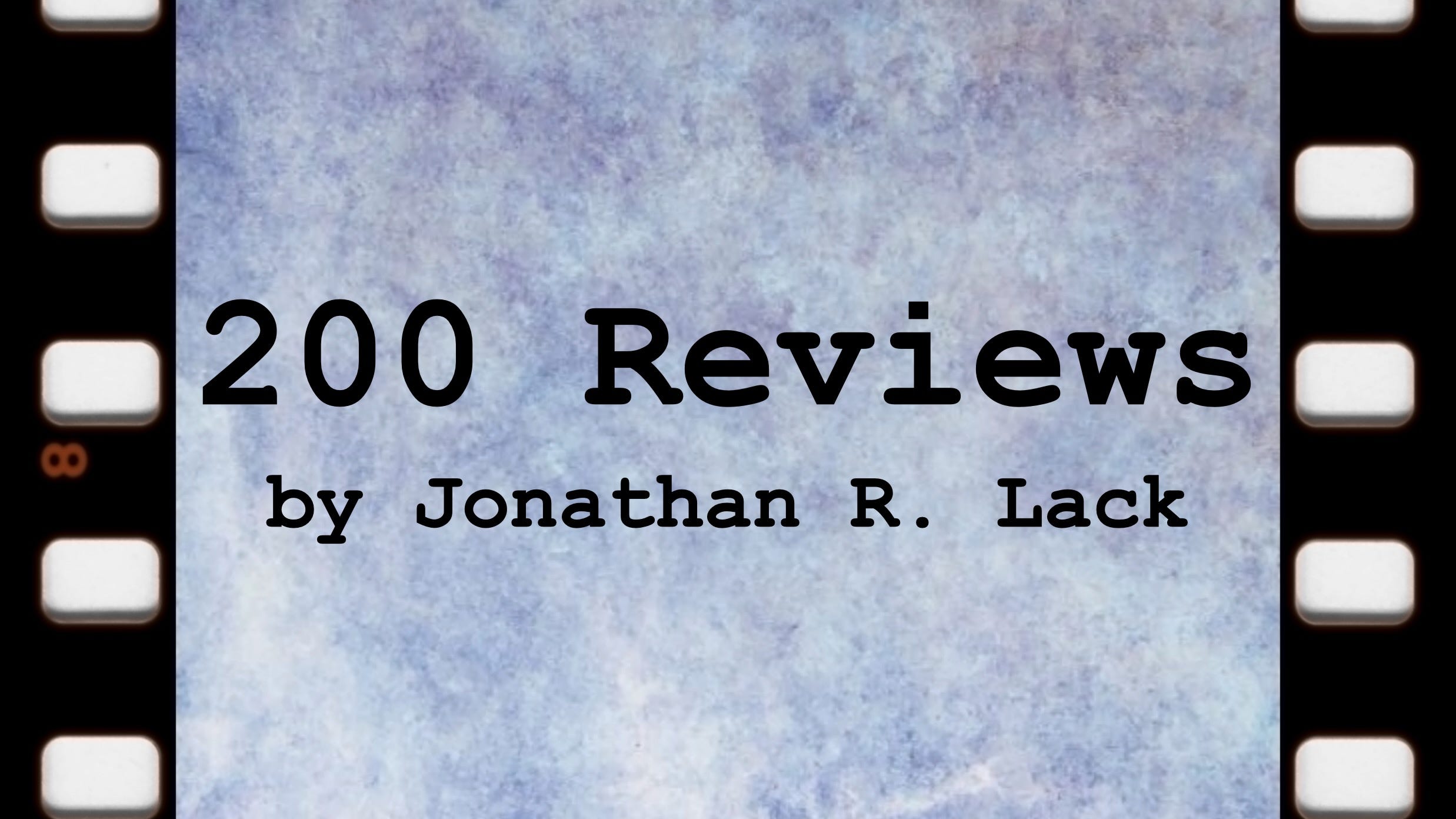 200 Reviews by Jonathan R. Lack is on sale now!