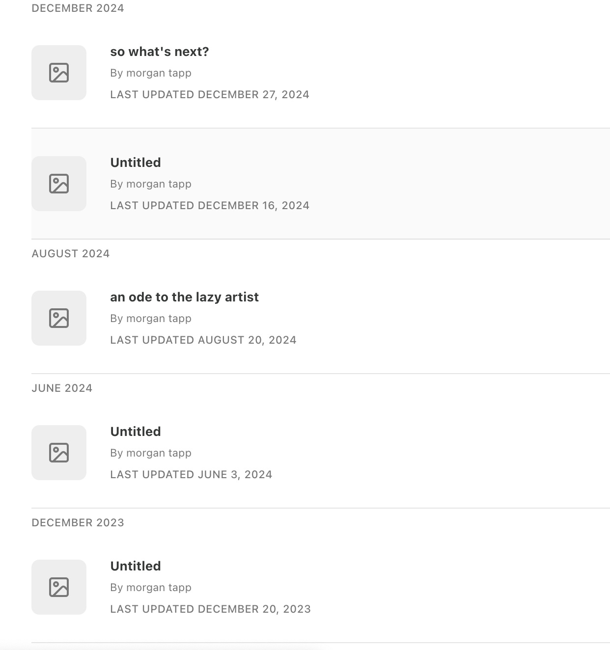 1. trying this again. - by morgan tapp - morgan’s substack