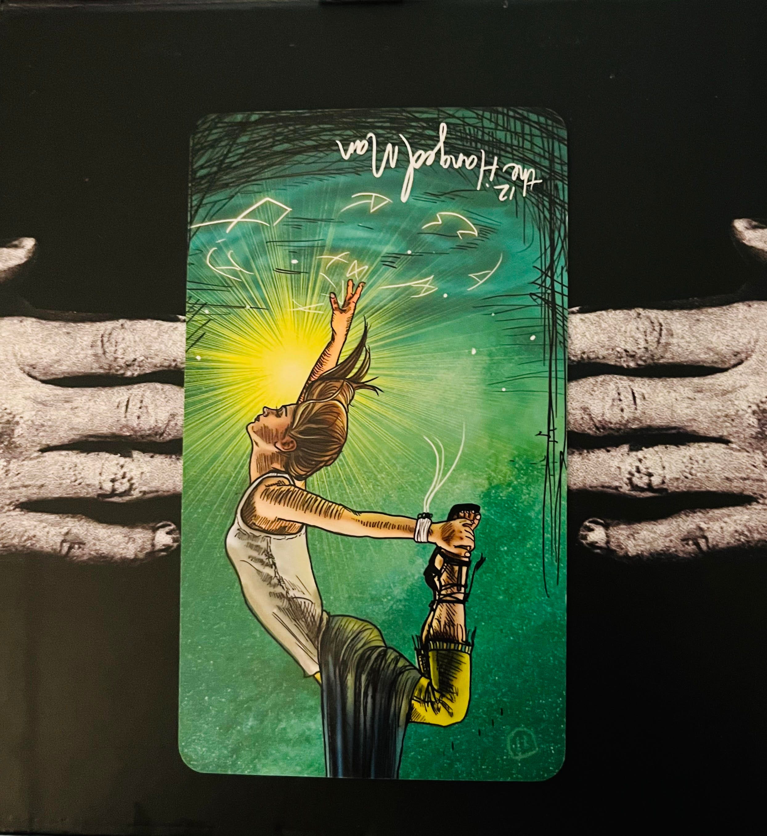 The Hanged Man, Reversed - by Angelique Torres