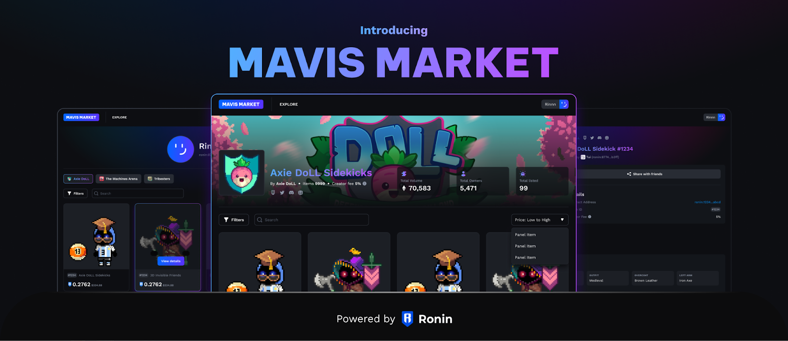 Introducing: Mavis Market! - by Ronin Network