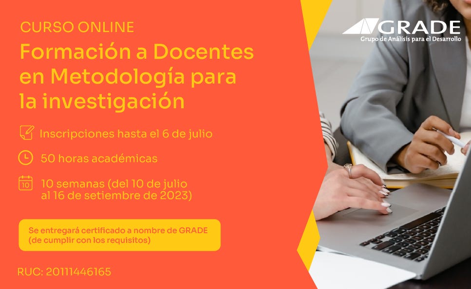 GRADE Informa 18: Recuperando aprendizajes en postpandemia