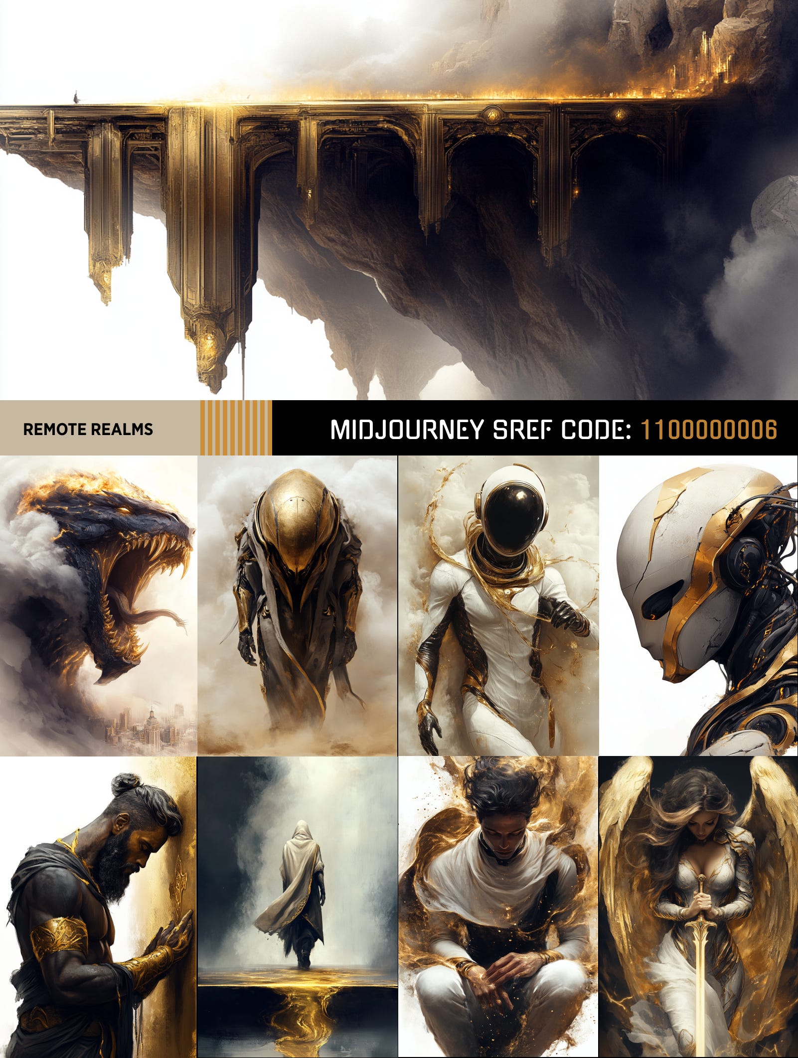 Discover the Realms hidden in these exclusive Midjourney sref codes