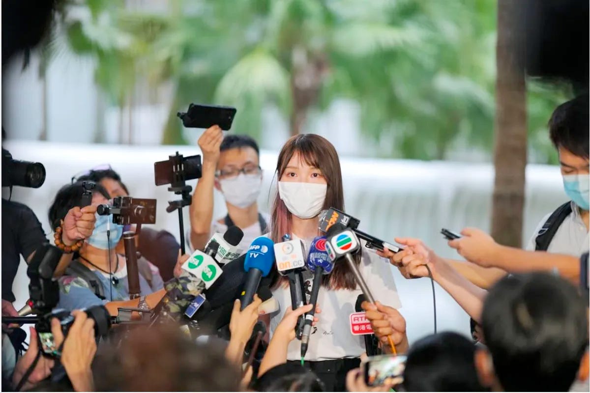 Agnes Chow chooses exile as Hong Kong police warn ‘no return’ for ...