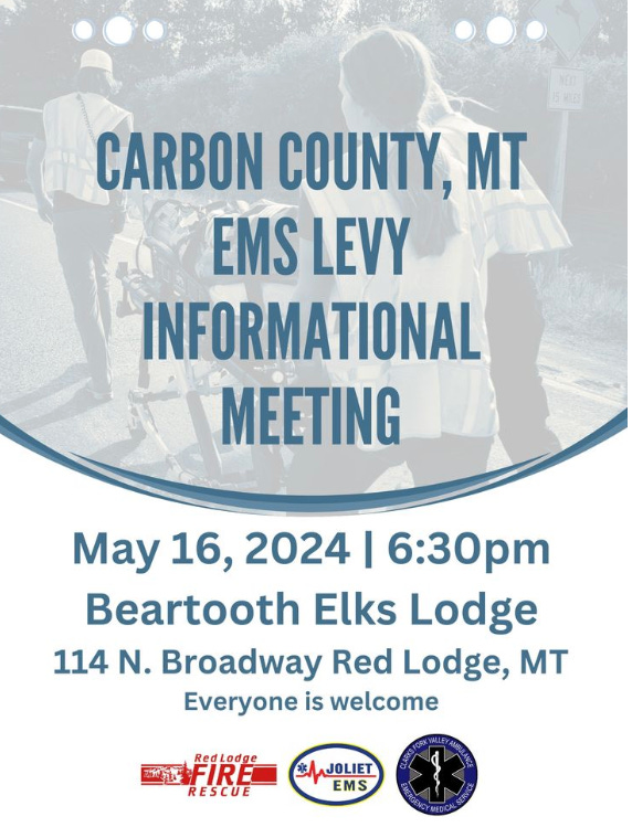 Carbon County EMS Levy Informational Meeting!