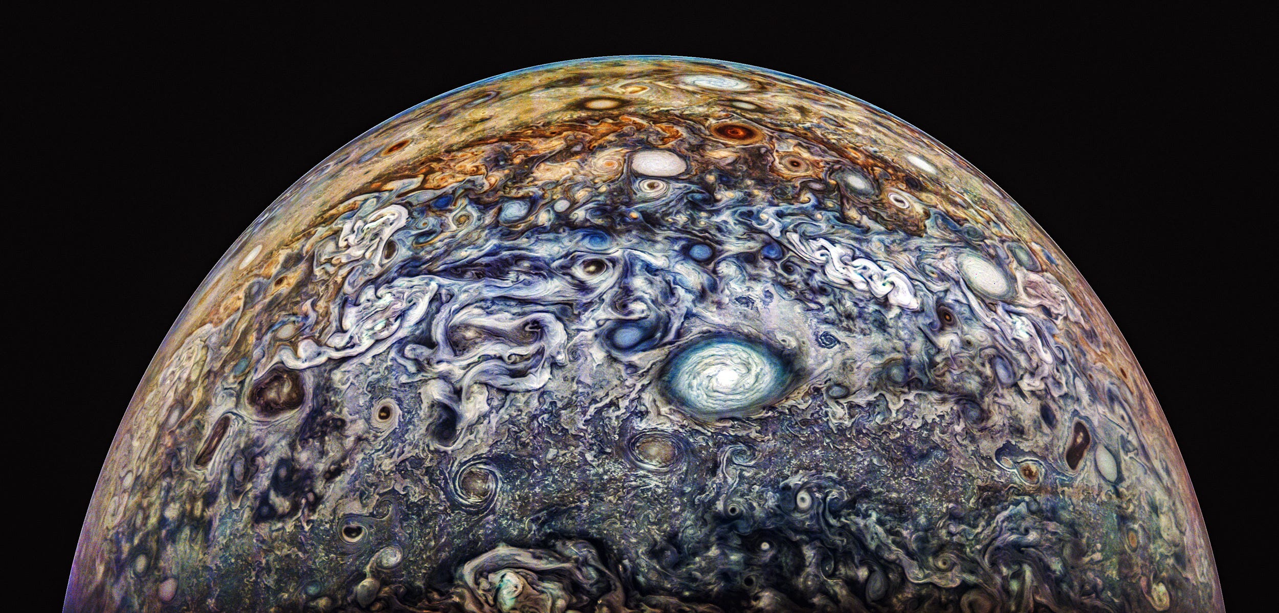 Junocam captures amazing new images of Jupiter