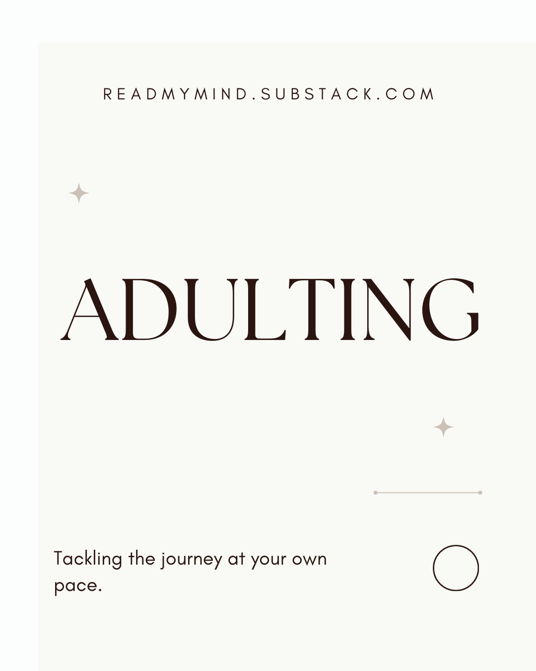 The one about adulting - by Tosin Orija - Read My Mind