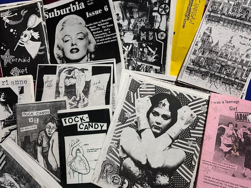 The Zeitgeist of Zine Culture - by Michele Weber