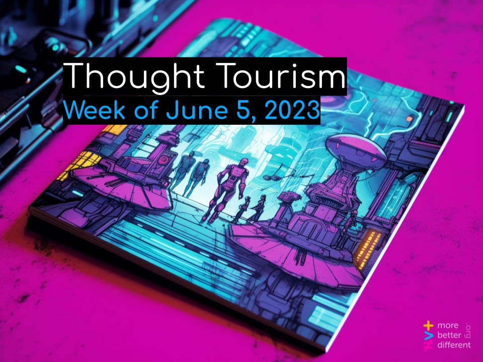 Thought Tourism: Creativity and AI - by Jason Theodor