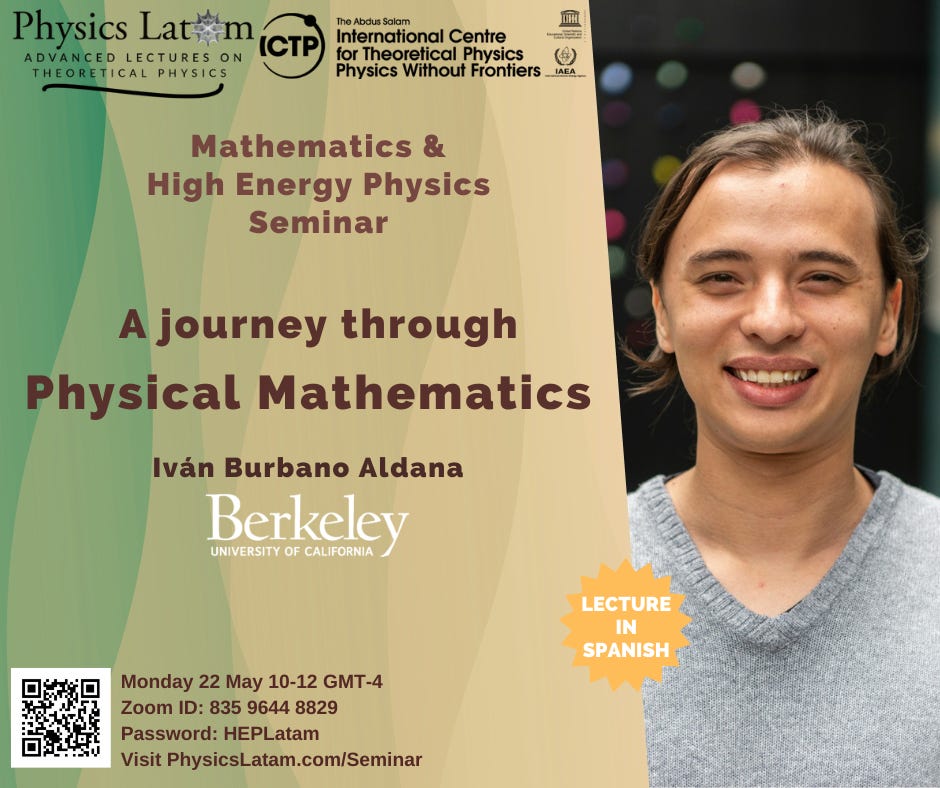 Mathematics and High Energy Physics Seminar