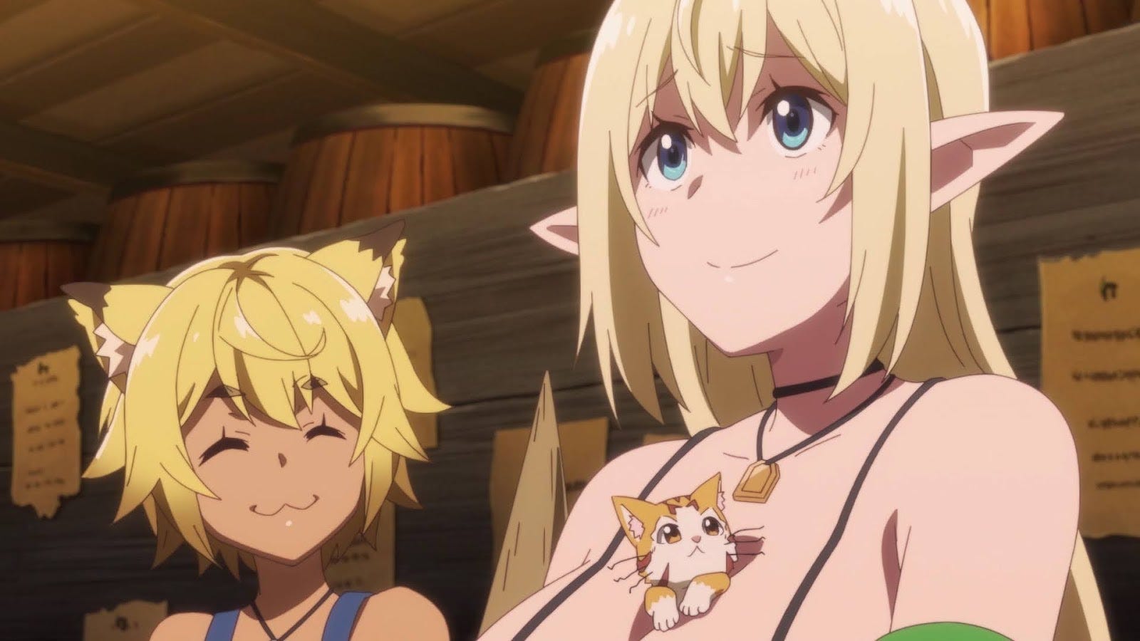 Beheneko - Episode 2 - Aria Enjoys Tama on Vulcan’s Chest