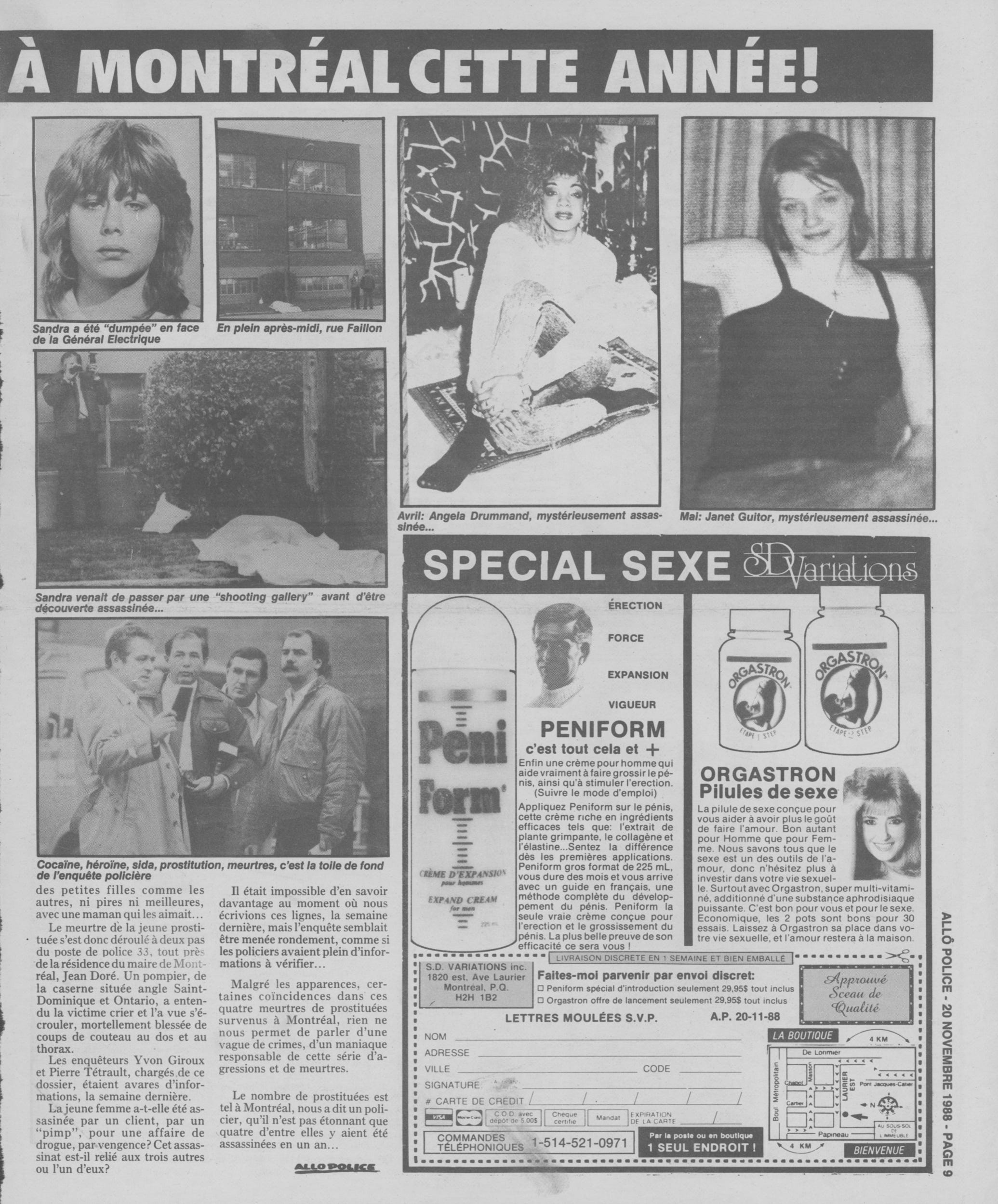 Panique ! | Allô Police | Novembre 1988 - by Allo Police