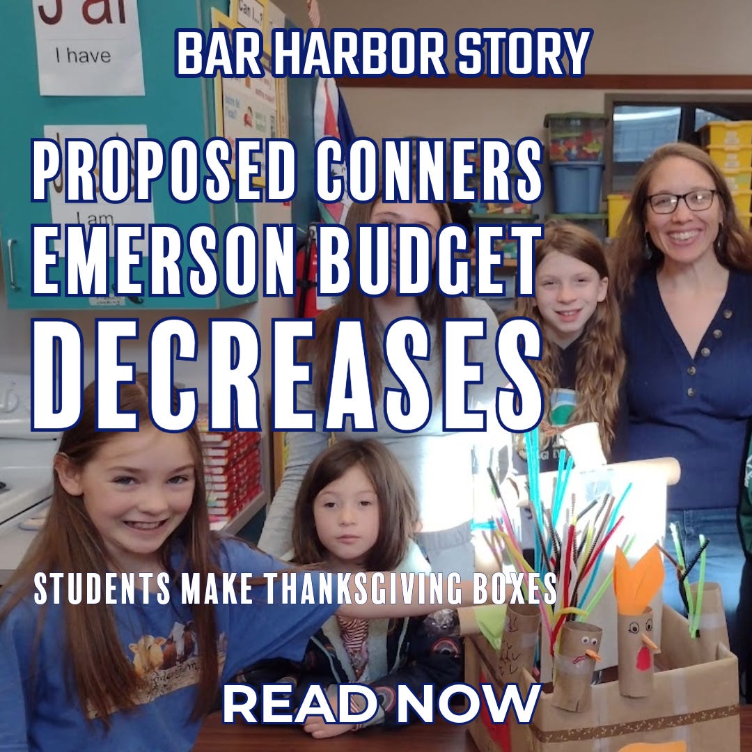 Proposed Conners Emerson Budget Decreases - by Carrie Jones