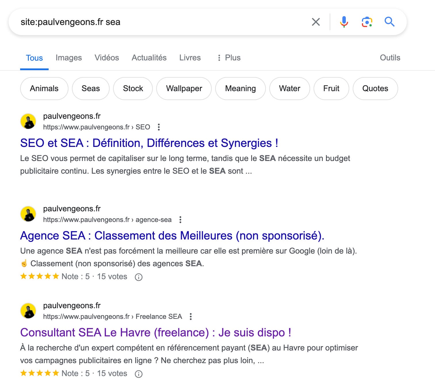 Mailler une top page SEO au sein de son site.