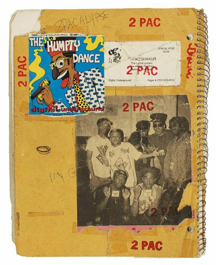 Tupac's Revolutionary Notes - by Jillian Hess - Noted