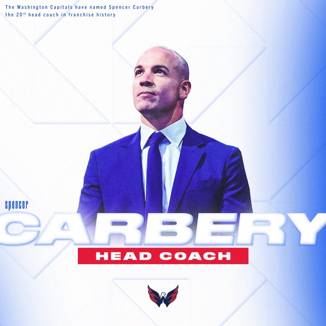 So What About The New Caps Coach? - by Eric McErlain