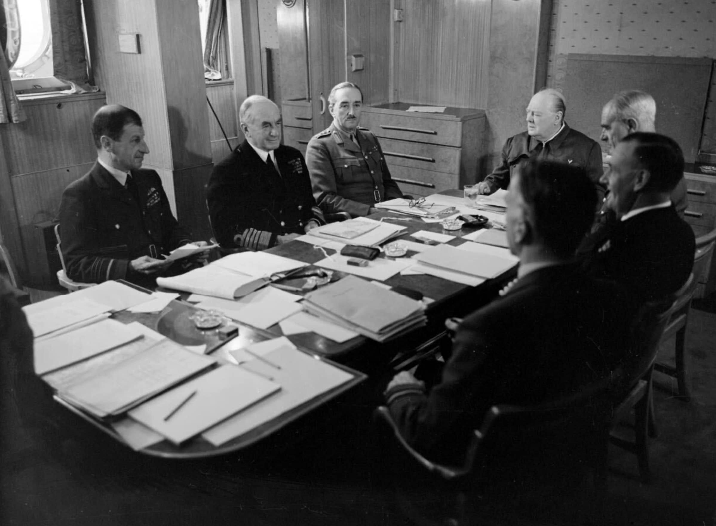 Frustrations with Churchill and the Americans