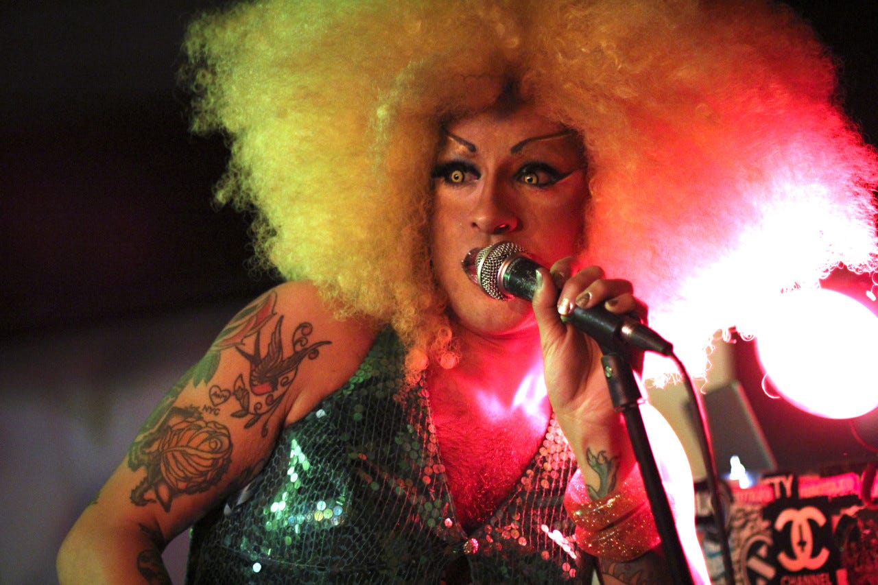 Brooklyn's Backyard Drag Queen - by Anna Maria Hernandez