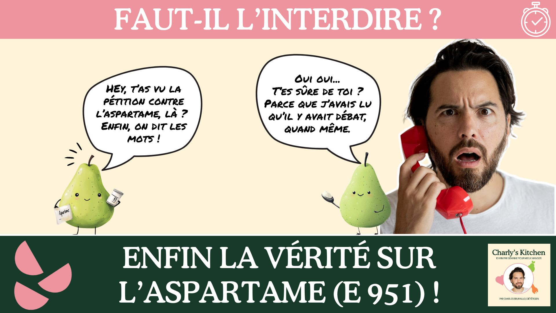 💣 DANGER DE L'ASPARTAME : POISON OU POLÉMIQUE