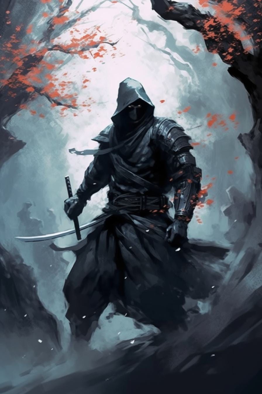 Ninja - by Dascha Paylor 🇨🇦🍁🐻‍ - Eclectic Ink