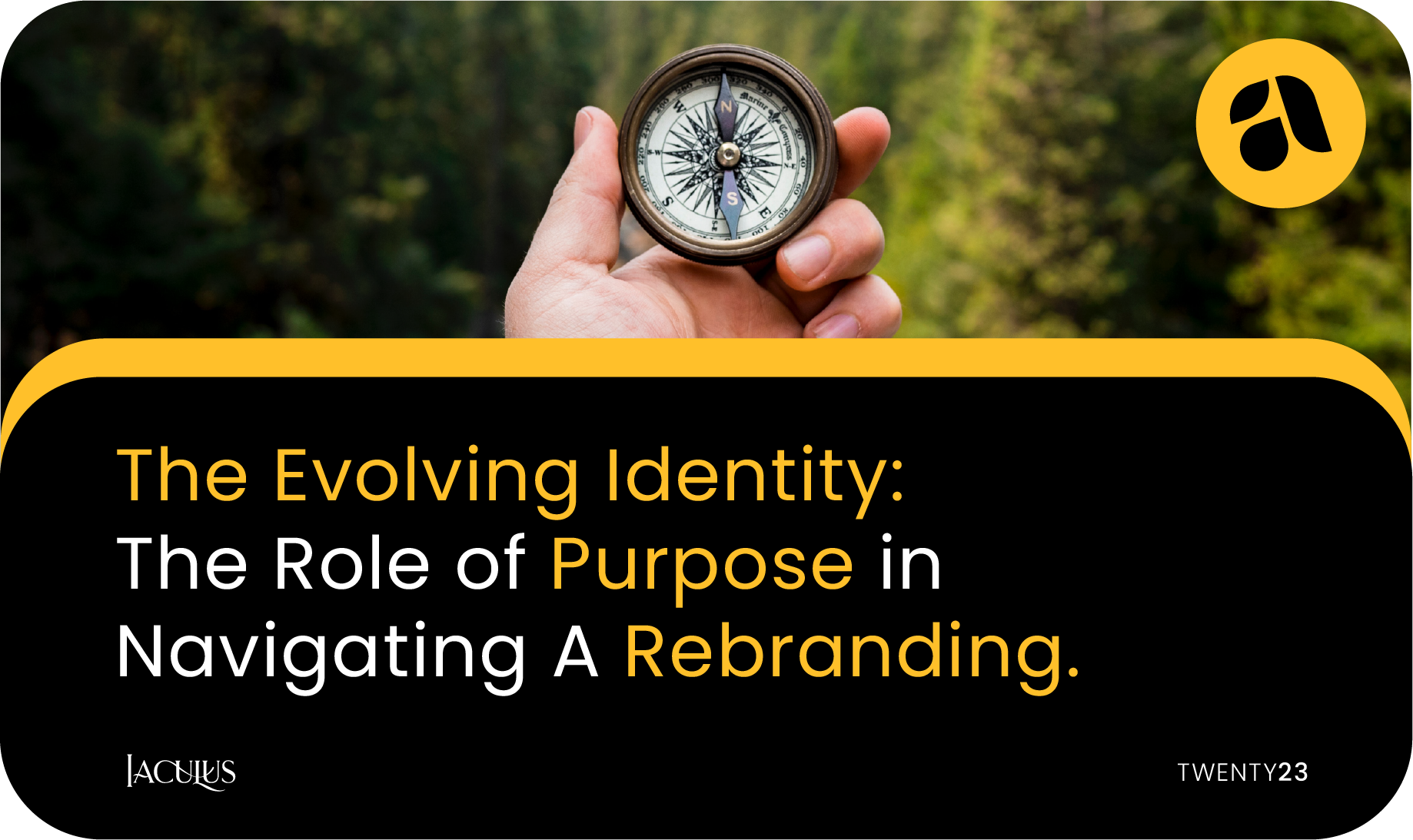 The Evolving Identity: The Role of Purpose in Navigating Rebranding.