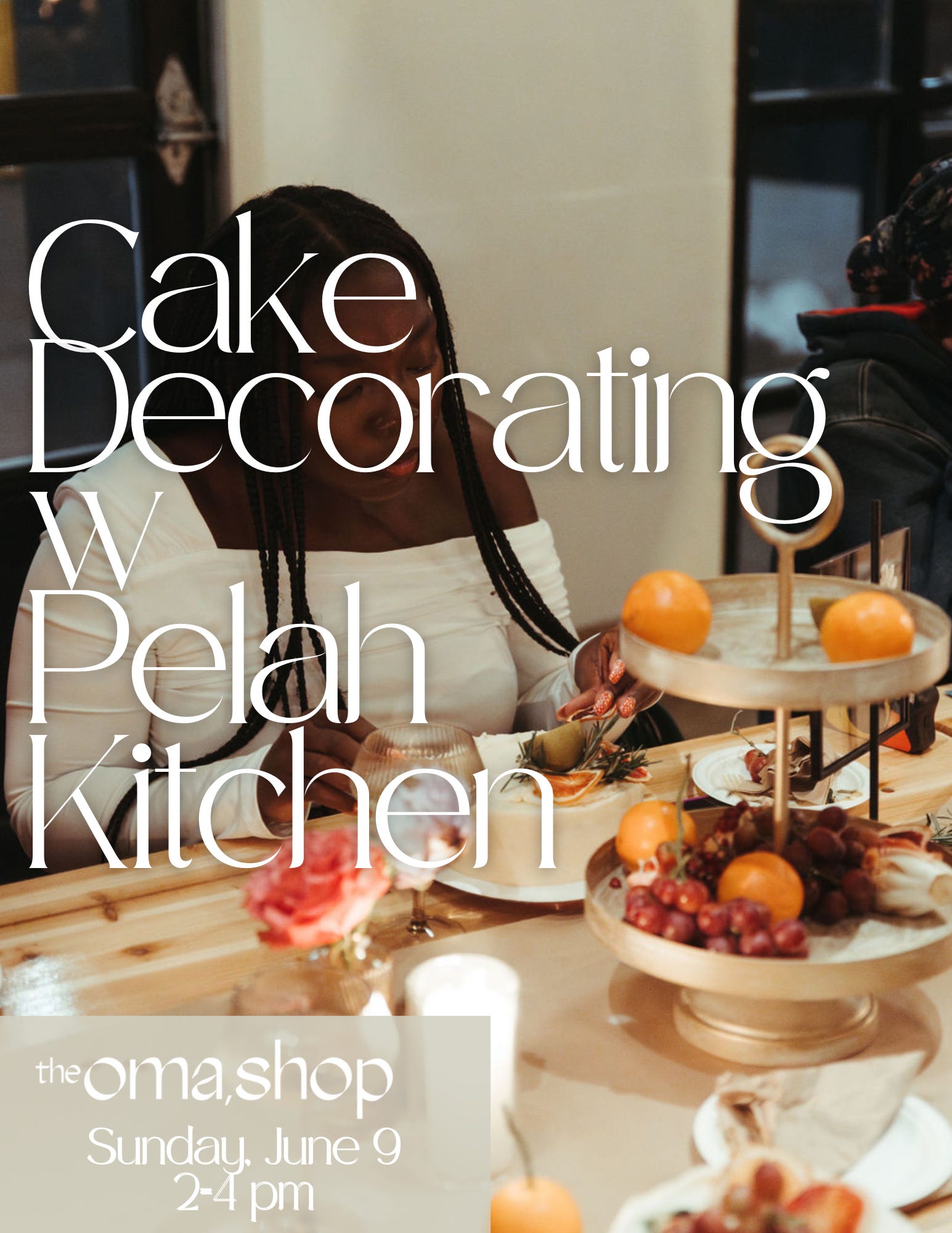 June Cake Decorating Class - by Jenneh Kaikai