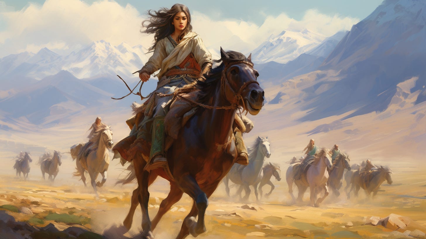 I Am A Barbarian - by Alex Evans - A Thousand Tales
