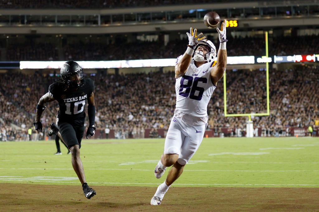 2025 Draft Profile - LSU TE Mason Taylor - by Bob Sturm