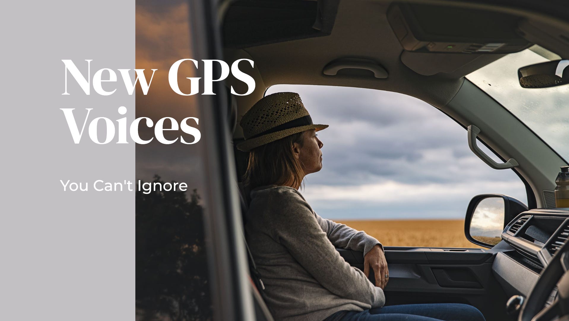 Recalculating: The New GPS Voices You Can't Ignore
