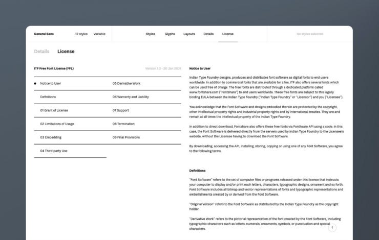 Fontshare - The free font website nobody seems to know about (yet)
