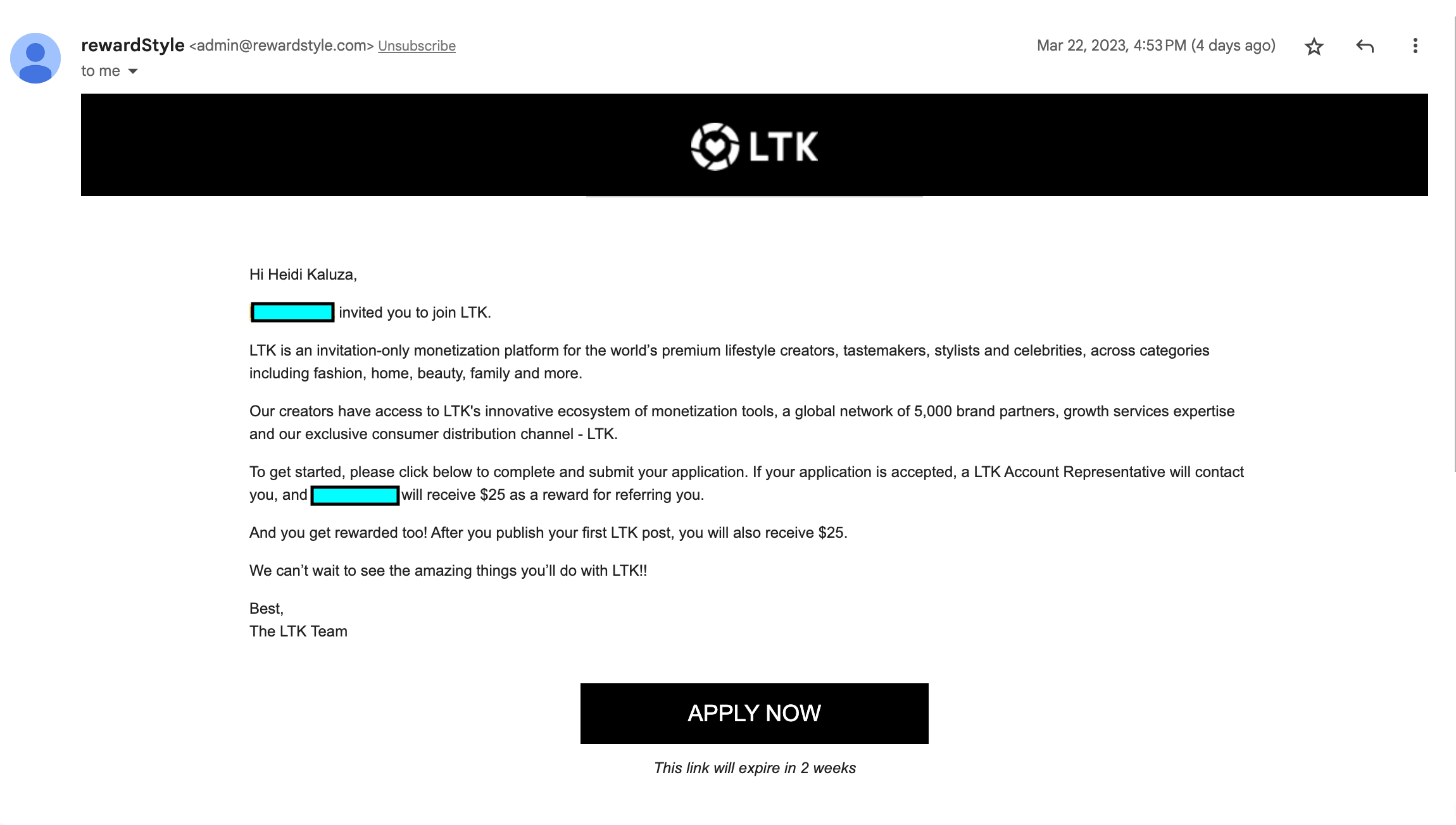 LTK (formerly known as RewardStyle) & Amazon Affiliate Program con't...