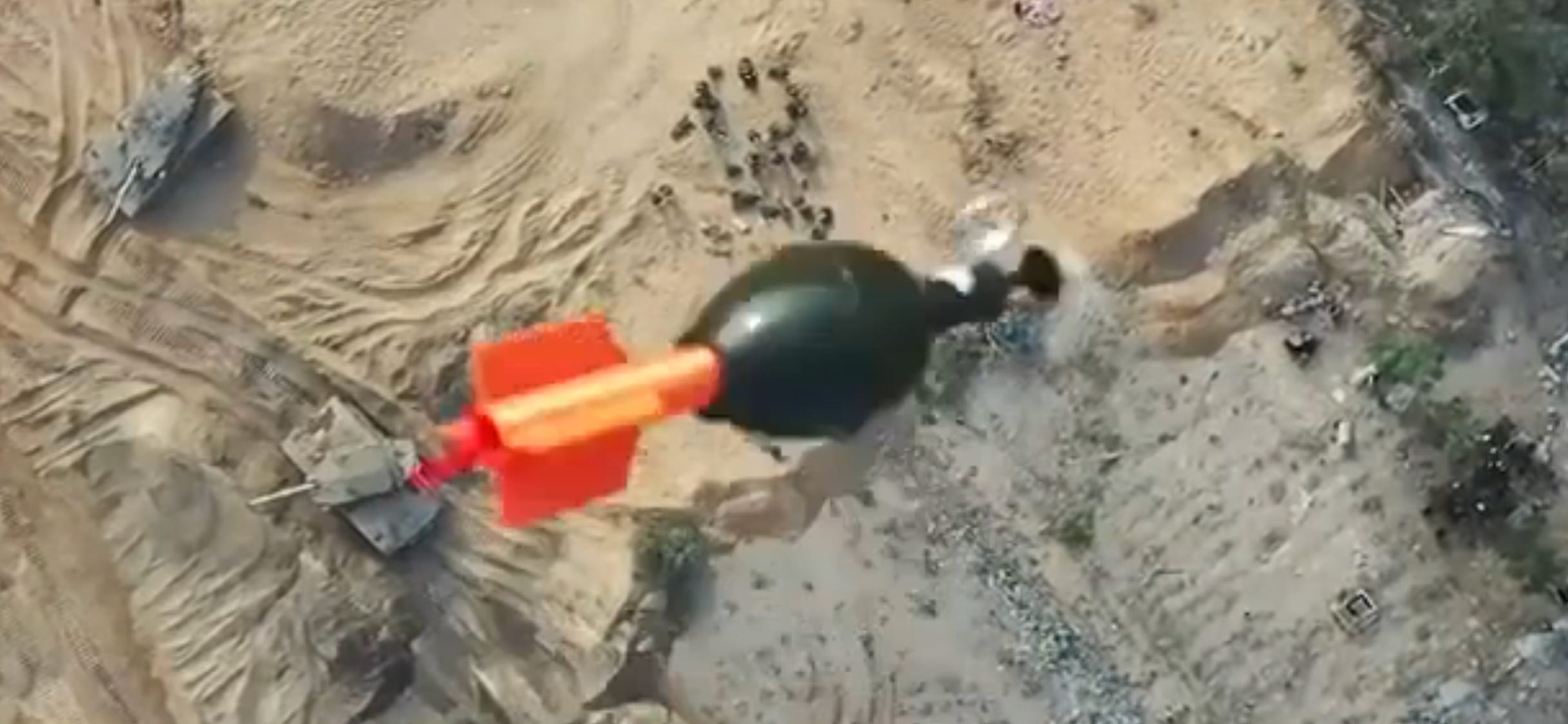 Hamas Drone Attack on Israeli Soldiers