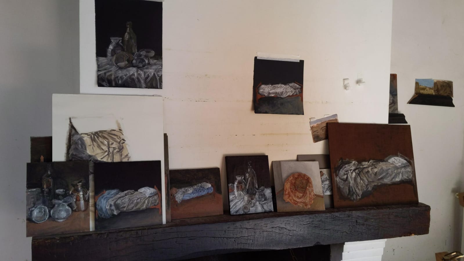 A visit to the studio of Justin Bradshaw - by Linda Lappin