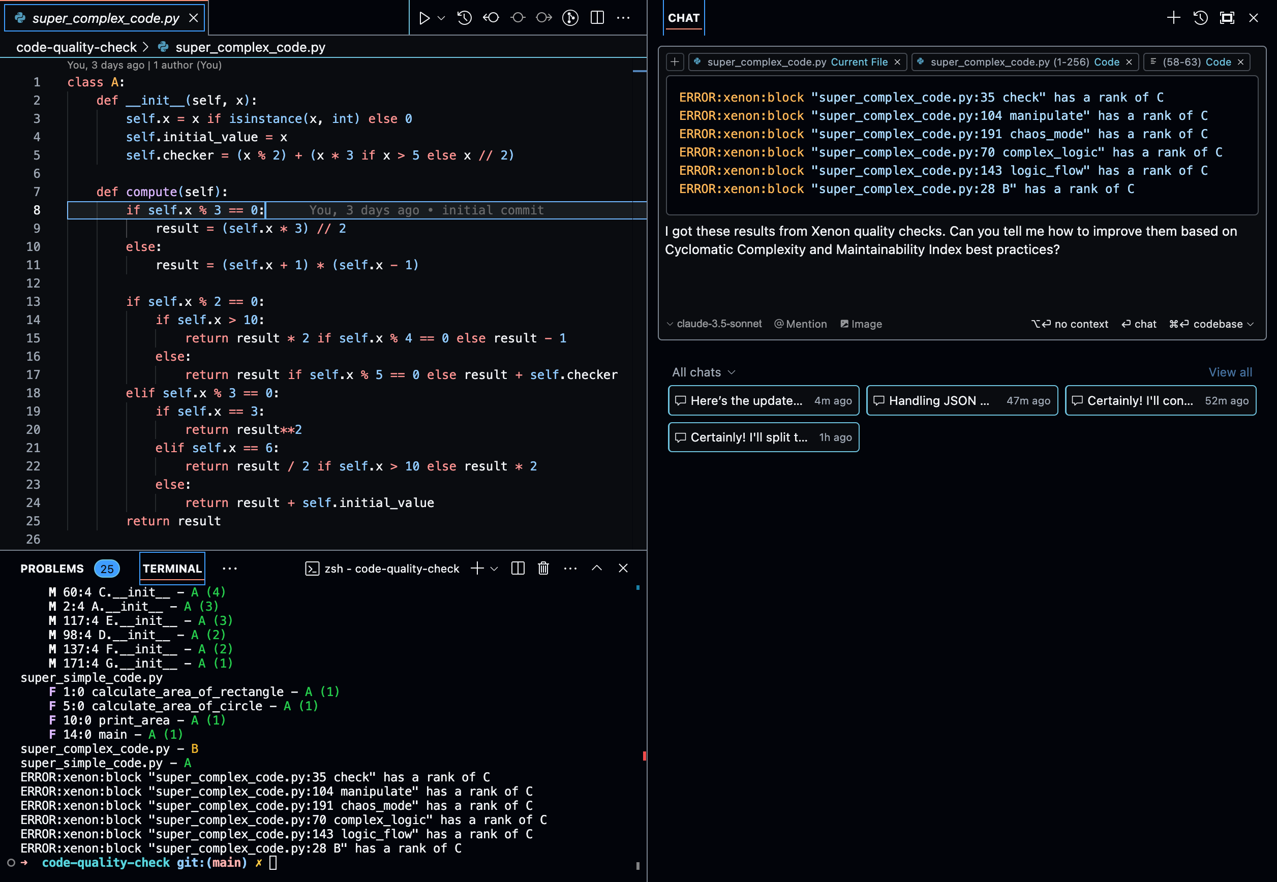👀 How to fix your Python code with Radon & Xenon before it's too late