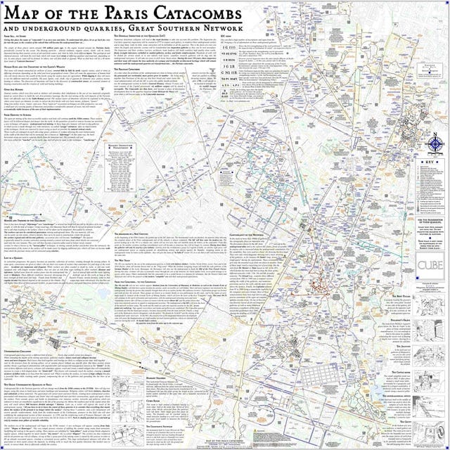 Las minas y las catacumbas de París