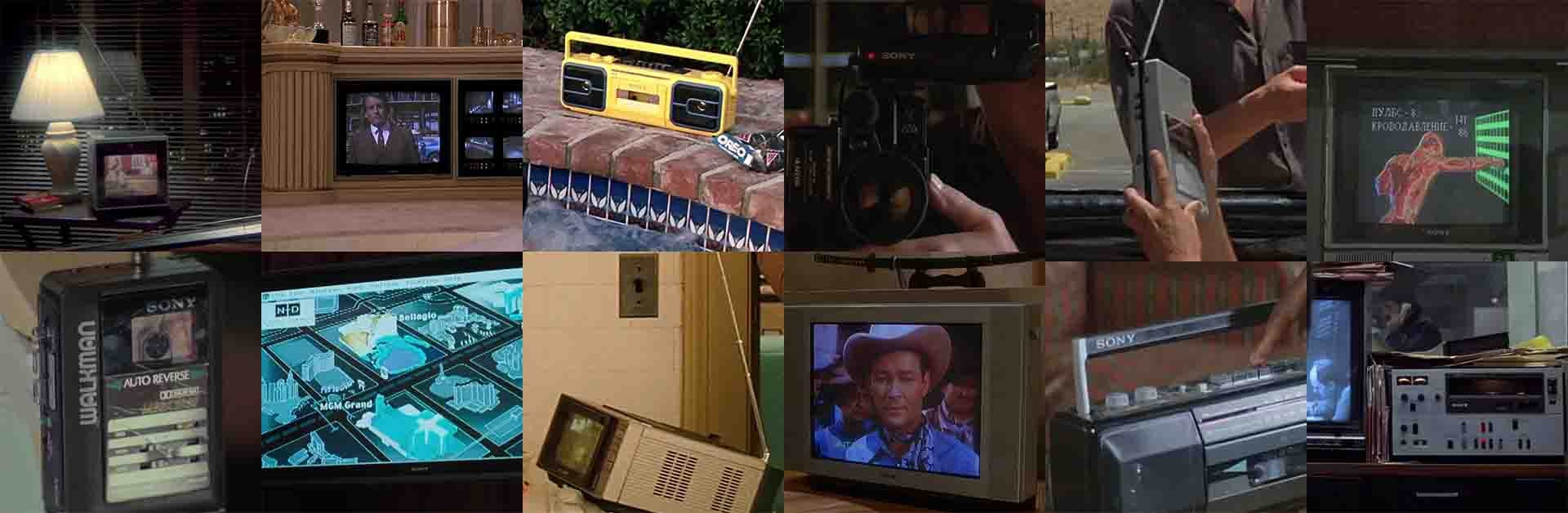Sony Product Placements in Iconic Films - by ObsoleteSony
