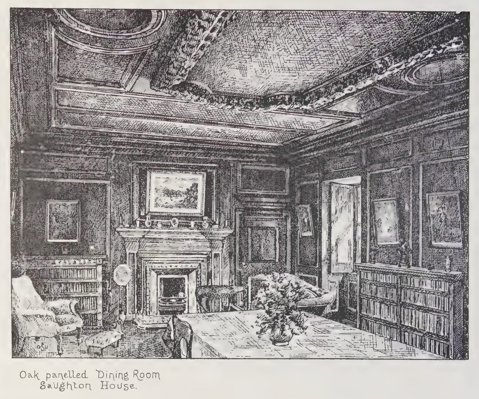 Old Saughton House - by Scott J. Watson - Insperata Floruit