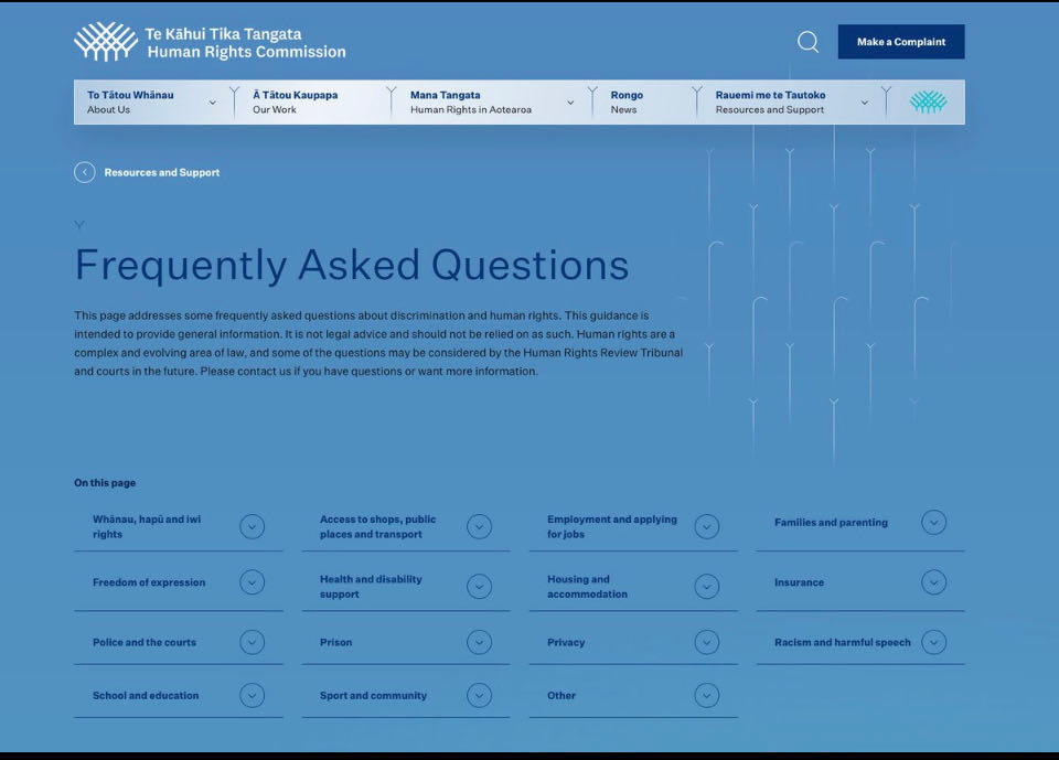What's this? New Zealand's Human Rights Commission adds a disclaimer to ...