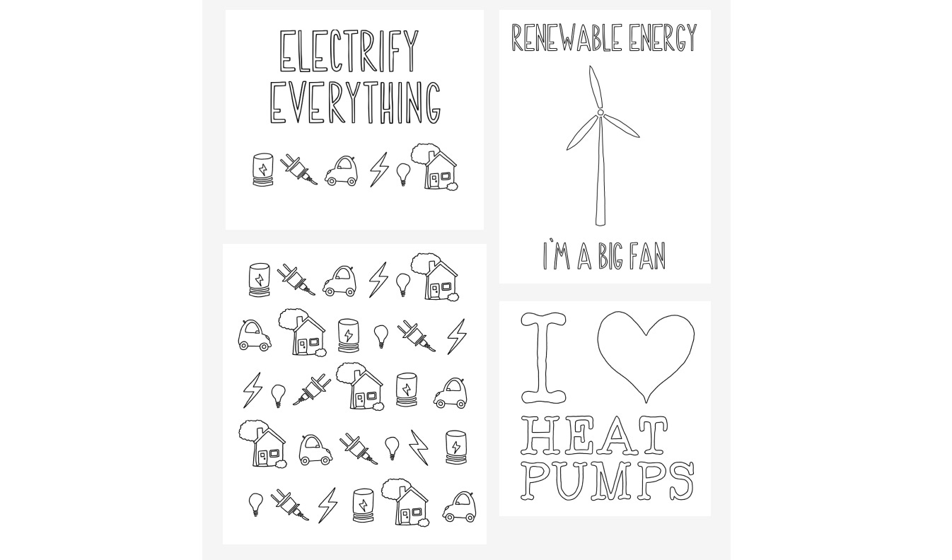 Renewable Energy Coloring Pages [2025]