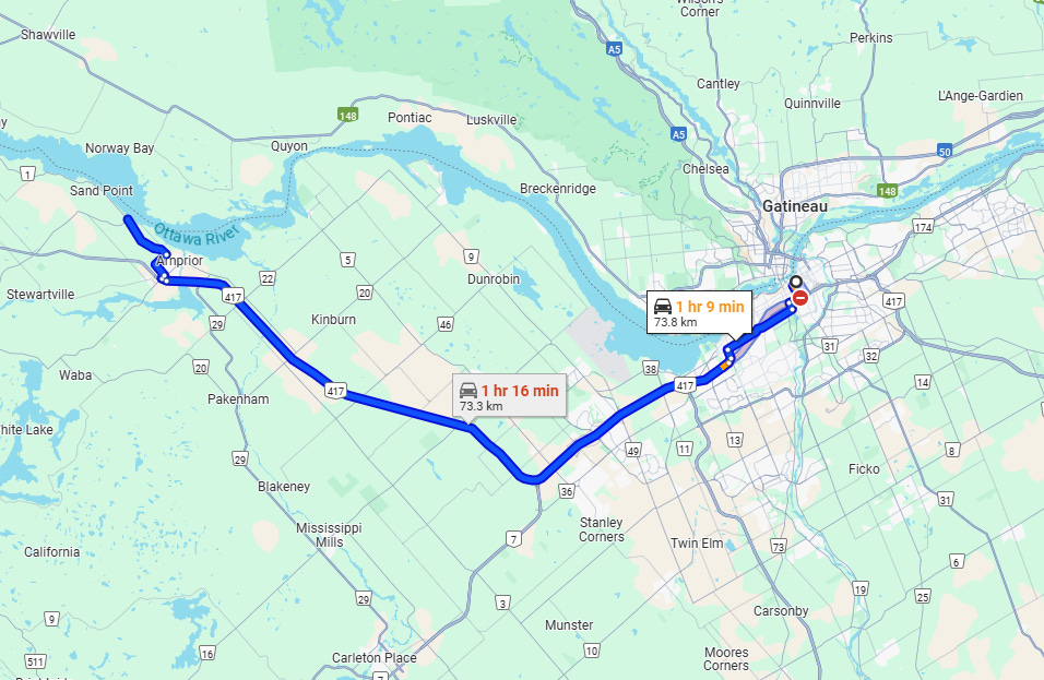 Did Development Charges Cause Metro Ottawa to Grow by Over 1000km in Size?