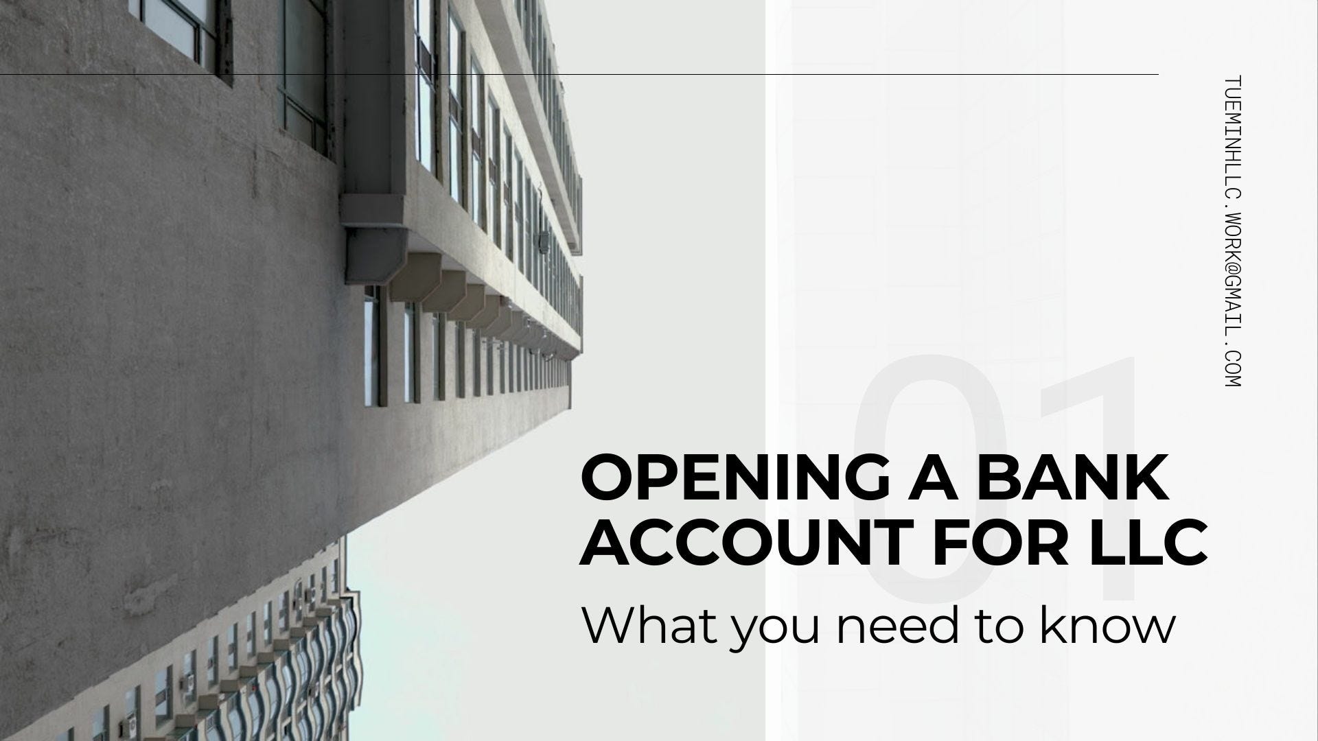 OPENING A BUSINESS BANK ACCOUNT FOR LLC - WHAT YOU NEED TO KNOW