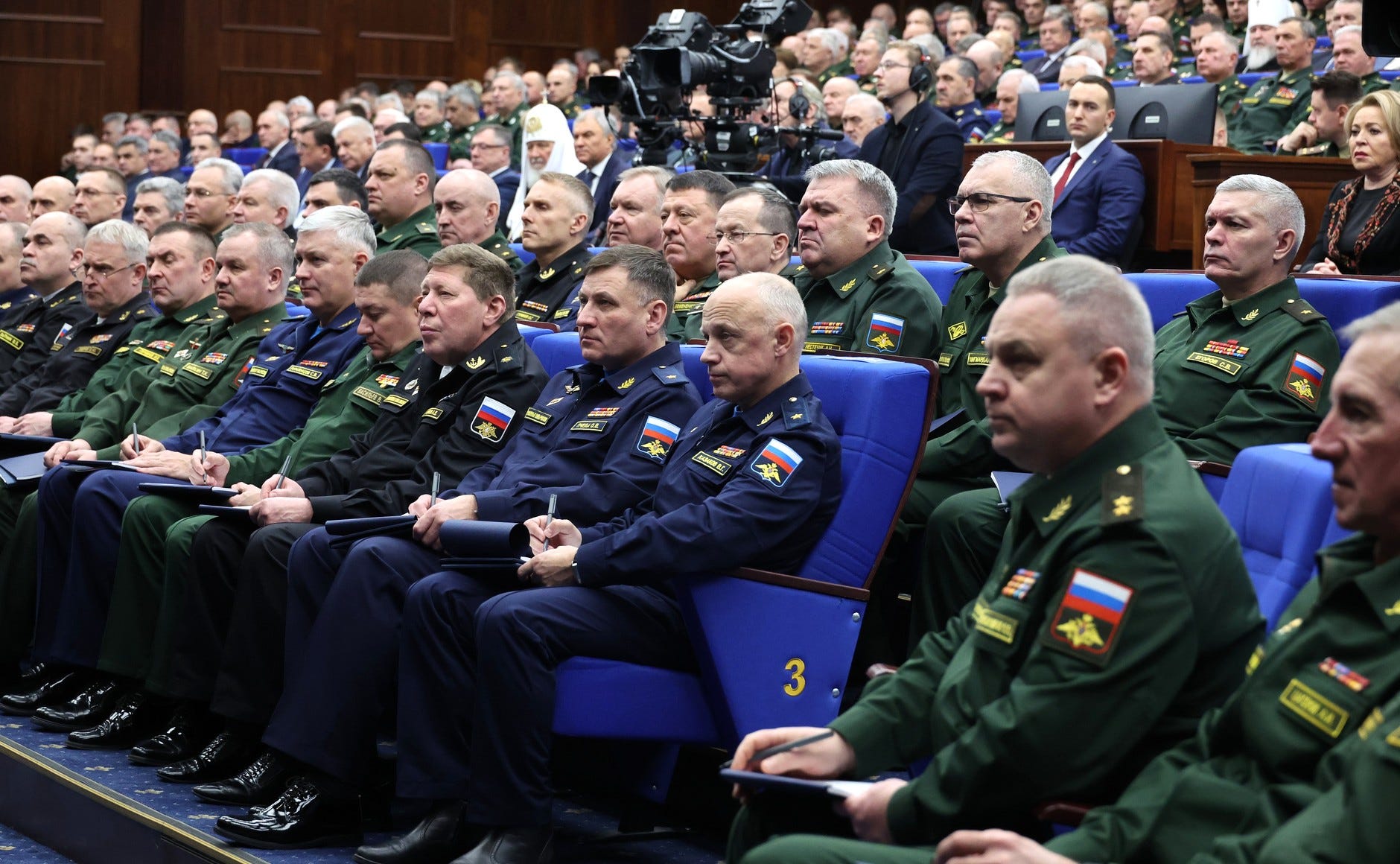 Meeting of Russia's Board of the Ministry of Defense