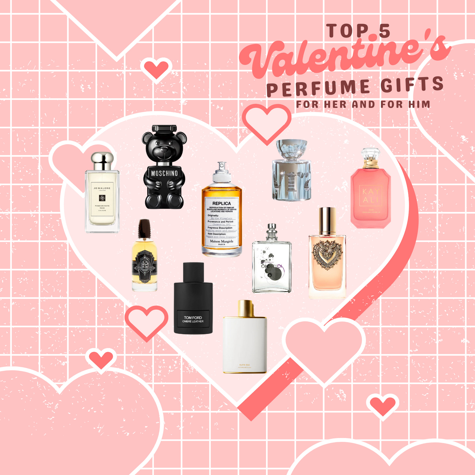 Top 5 Valentine’s Day Perfume Gifts for Him and for Her