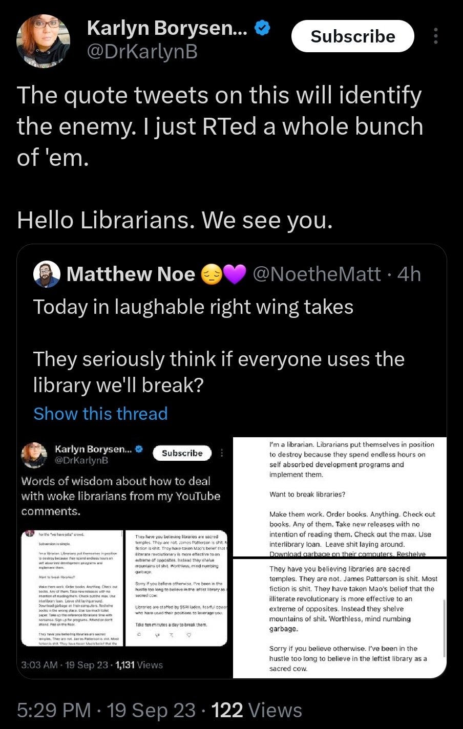How to find out if a librarian is a socialist, featuring Harvard ...