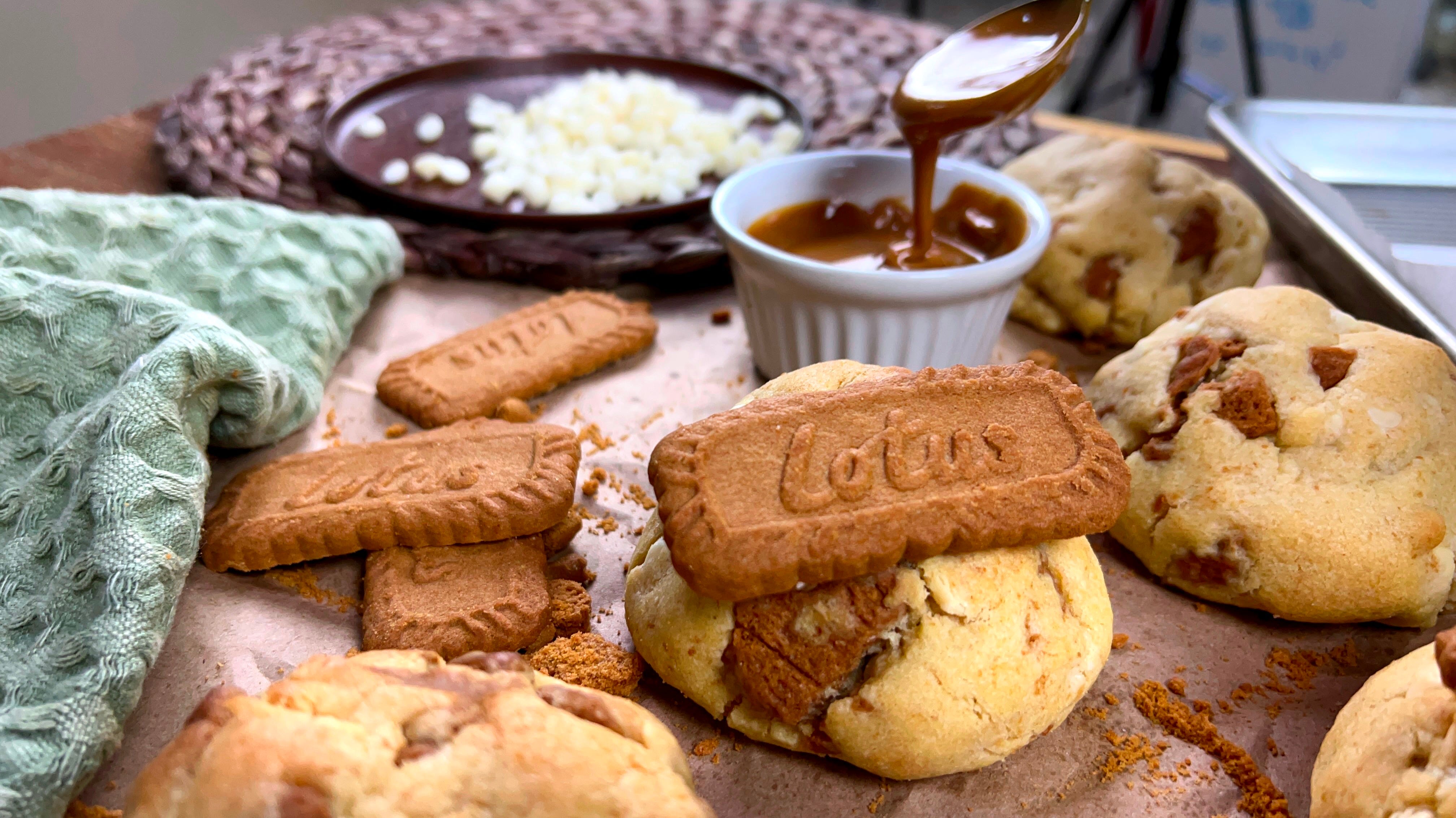 Biscoff Cookies - Bake the Brooki Book