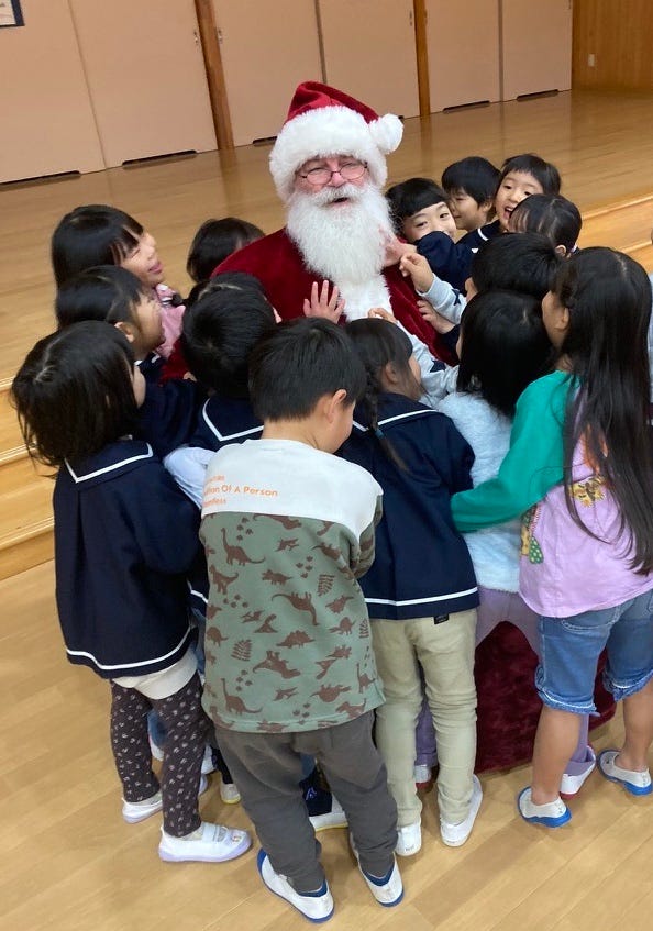 My First English Santa Gig - by Steve Henneberry