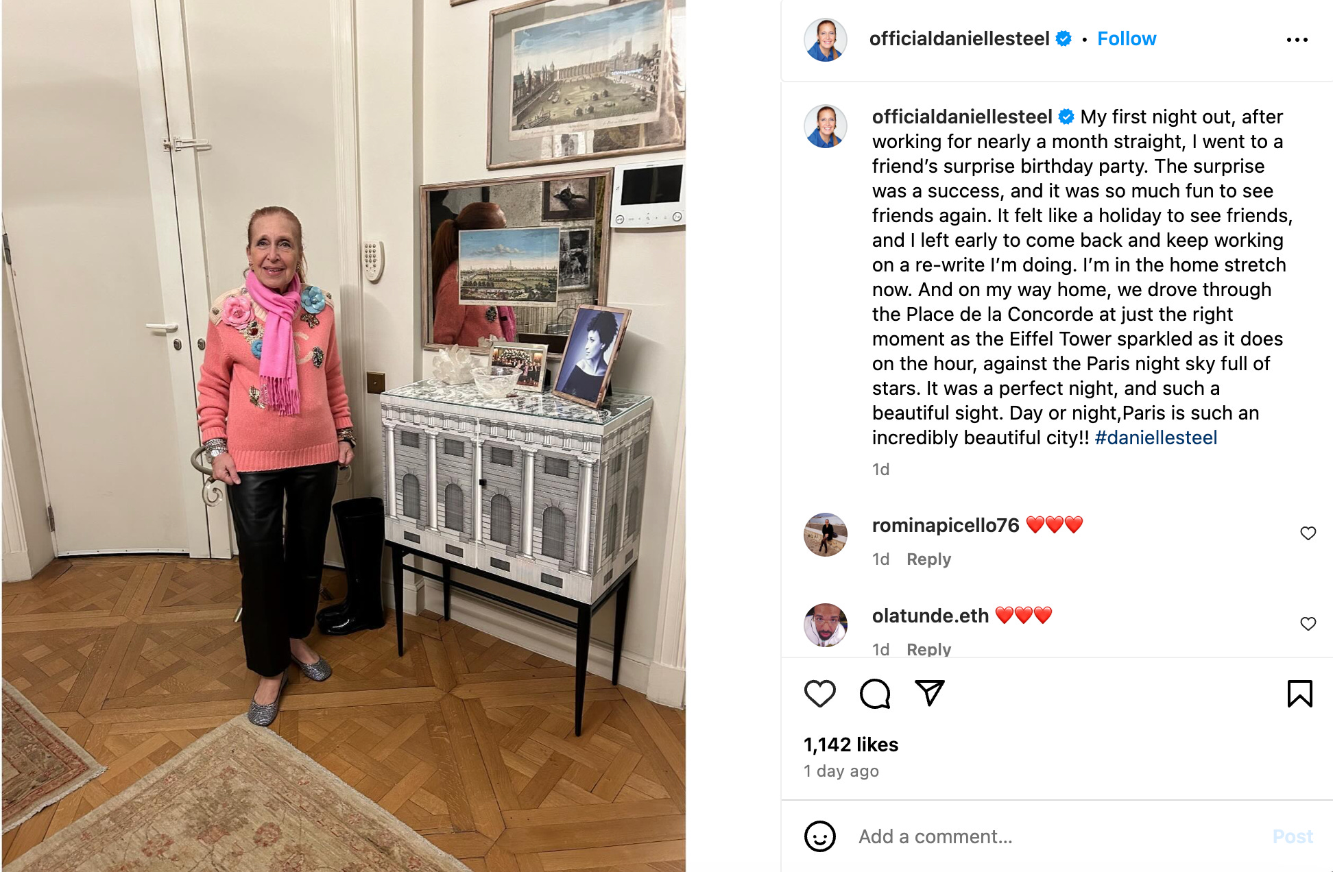 Danielle Steel, the little old lady who works harder than Elon Musk