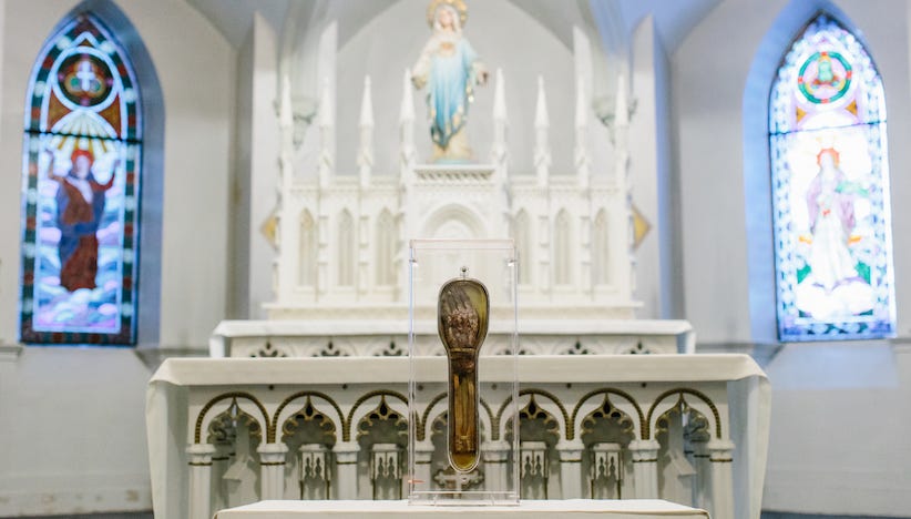 The long arm of holiness - The Pillar